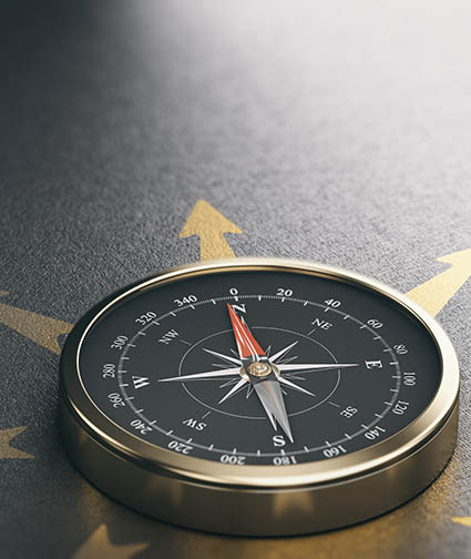 Compass for Business Orientation or Professional Guidance. Decision Help | Lecticon